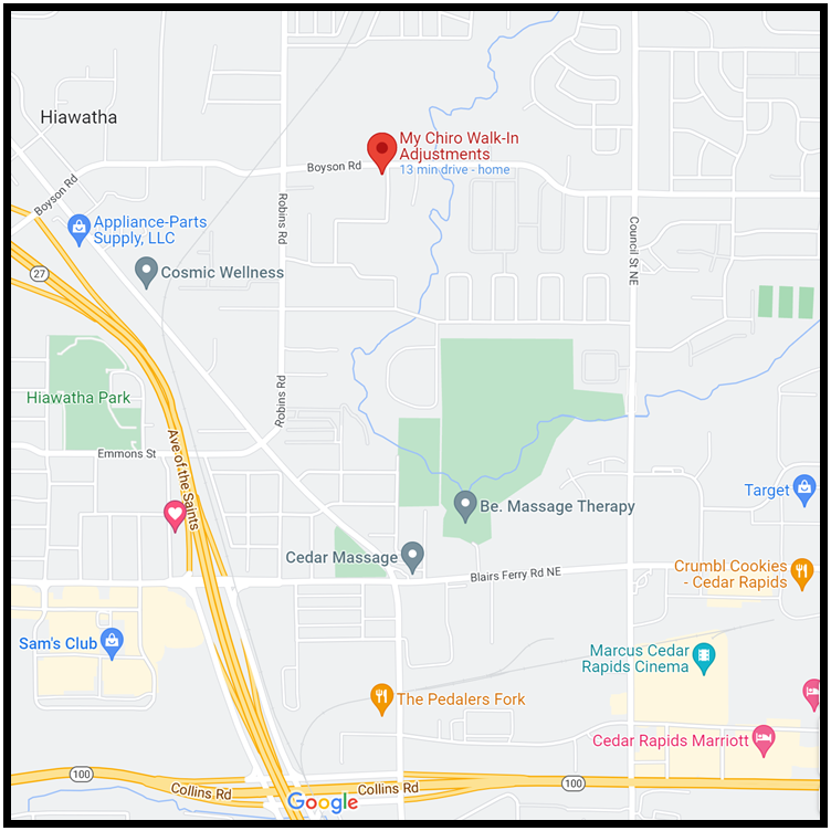 My Chiro Walk-In Adjustments - My Chiro